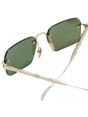 Gucci Rimless Sunglasses - Gold