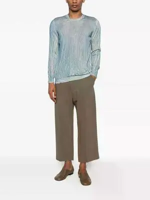 Avant Toi Textured Knitwear - Blue