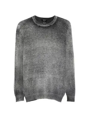 Avant Toi Crew Neck Sweater With Gradient Effect