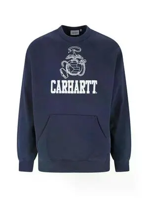 Carhartt Work In Progress Graphic Print Sweatshirt - Blue