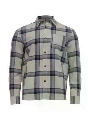 A.p.c. Multicoloured Check-print Long Sleeve Shirt
