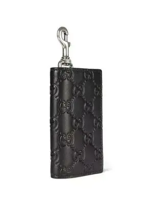 Gucci Embossed Leather Keychain