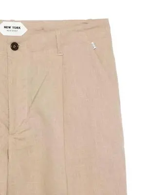 NEW YORK RESIDENT Andrew Pleated Trousers - Neutrals