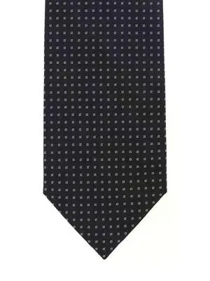 BARBA NAPOLI Patterned Tie - Blue