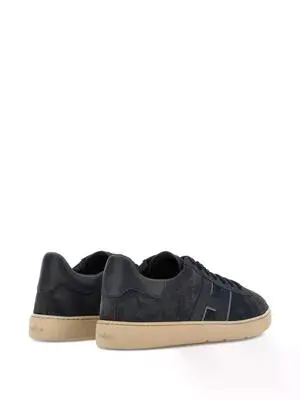 Hogan H" Logo Lace-up Sneakers - Blue