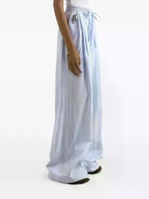 Dolce & Gabbana Striped Poplin Trousers