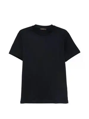MANUEL RITZ Crew-neck T-shirt - Blue