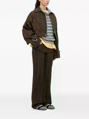 MSGM Belted Patterned Coat