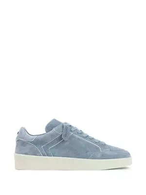Canali Nuvola Suede Lace-up Sneakers - Blue