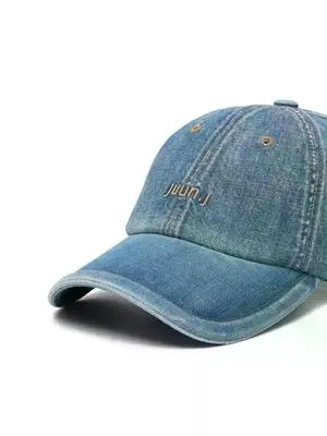 JUUN.J Baseball Cap With Embroidered Lettering