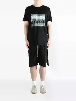 Rick Owens Graphic T-shirt - Black