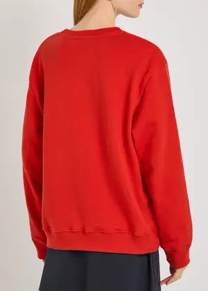 SPENCE Embroidered Cotton Sweatshirt