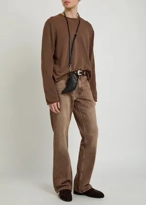 Our Legacy Cotton-blend Jumper With Rolled Trims