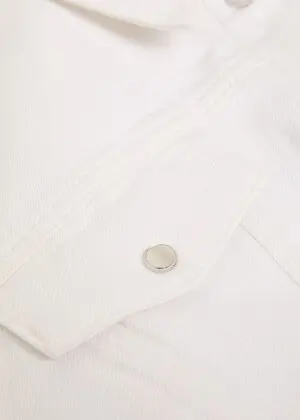 Wardrobe.NYC Sculpted Denim Jacket
