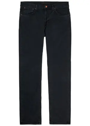 Nudie Jeans Lean Dean Slim-leg Stretch-denim Jeans