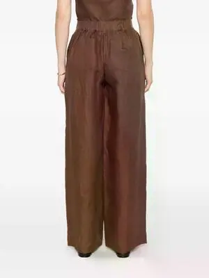 Maje Buckle-closure Trousers - Brown