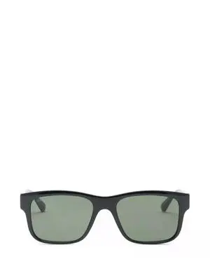 Gucci Rectangle Frame Sunglasses - Black