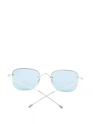Thom Browne Browline Sunglasses - Silver