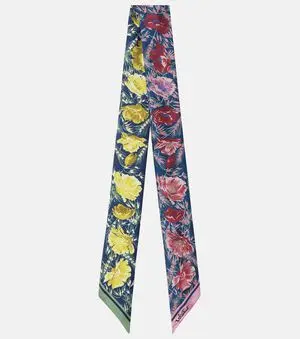 Valentino Garavani Printed Silk Twill Scarf
