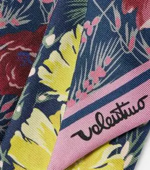 Valentino Garavani Printed Silk Twill Scarf