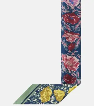 Valentino Garavani Printed Silk Twill Scarf