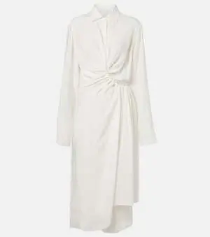 MAISON MARGIELA Draped Midi Dress