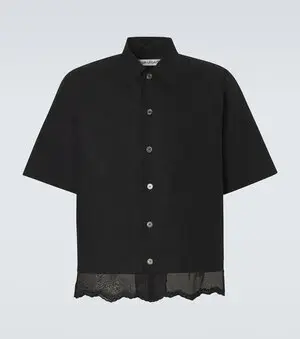 Our Legacy Embroidered Cotton Poplin Shirt