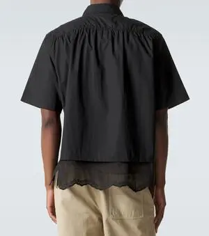 Our Legacy Embroidered Cotton Poplin Shirt