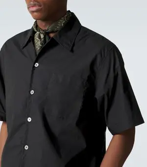 Our Legacy Embroidered Cotton Poplin Shirt