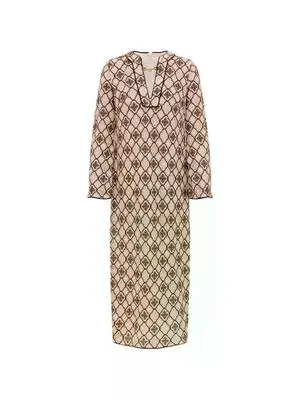 Zimmermann Chain Embroidered Midi Dress