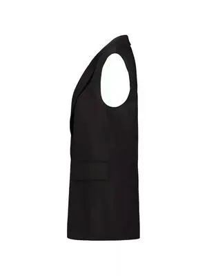 DRHOPE Shawl Collar Sleeveless Vest