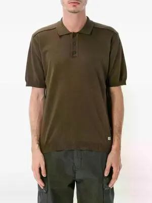 C.P. COMPANY Short-sleeved Polo Shirt - Green