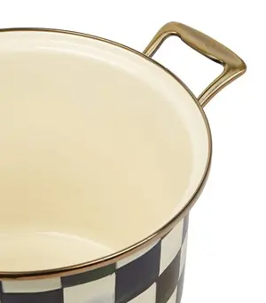 MACKENZIE-CHILDS Courtly Check Stockpot