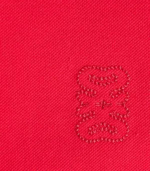 Sandro Cotton Polo Shirt With Embroidered Logo