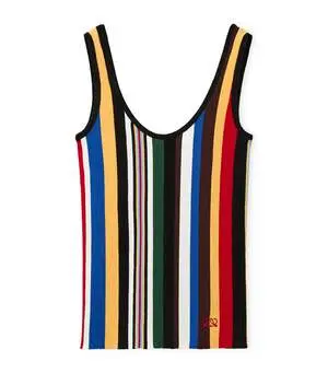 Loewe Striped Knit Tank Top