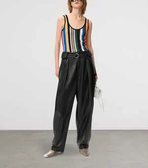 Loewe Striped Knit Tank Top