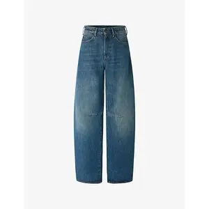 Soeur Gaspard Balloon-leg Jeans - Bleu/vert