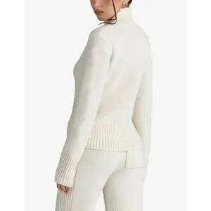 House Of Cb Skye High-neck Merino Wool Jumper