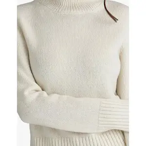 House Of Cb Skye High-neck Merino Wool Jumper