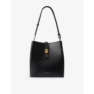 Soeur Leather Shoulder Bag - Noir