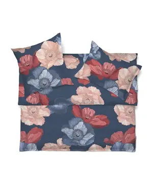 SCHLOSSBERG Cotton Mona King Oxford Pillowcase - Blue