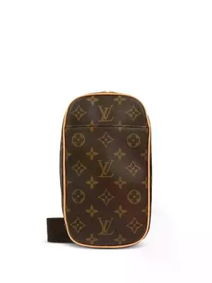 LOUIS VUITTON Pochette Gange Monogram Backpack - Brown