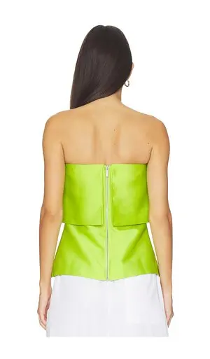 ALIGNE Felix Satin Strapless Top