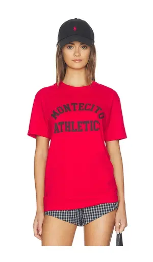DEPARTURE Montecito Athletics Tee - Red
