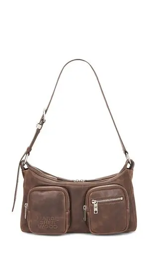 MARGESHERWOOD Outpocket Hobo Bag - Brown