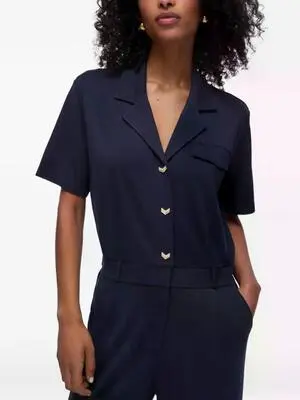 Liu Jo Milanese Pocket Jumpsuit - Blue