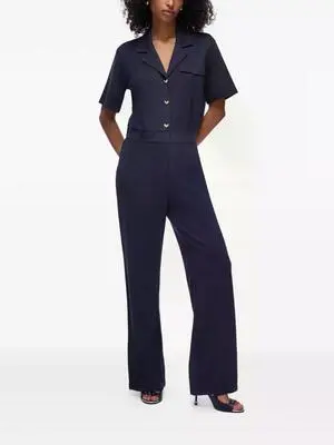 Liu Jo Milanese Pocket Jumpsuit - Blue