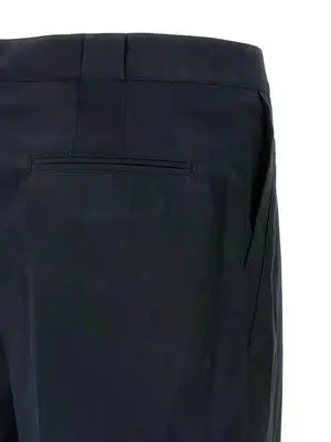 Brunello Cucinelli Pleated Cotton Trousers