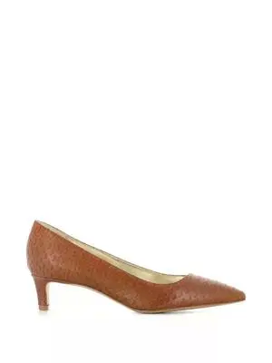 ANTONIO BARBATO MAESTRI VENEZIANI Croc Effect Pointed Toe Pumps