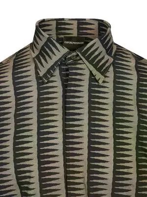 Emporio Armani Patterned Buttoned Shirt